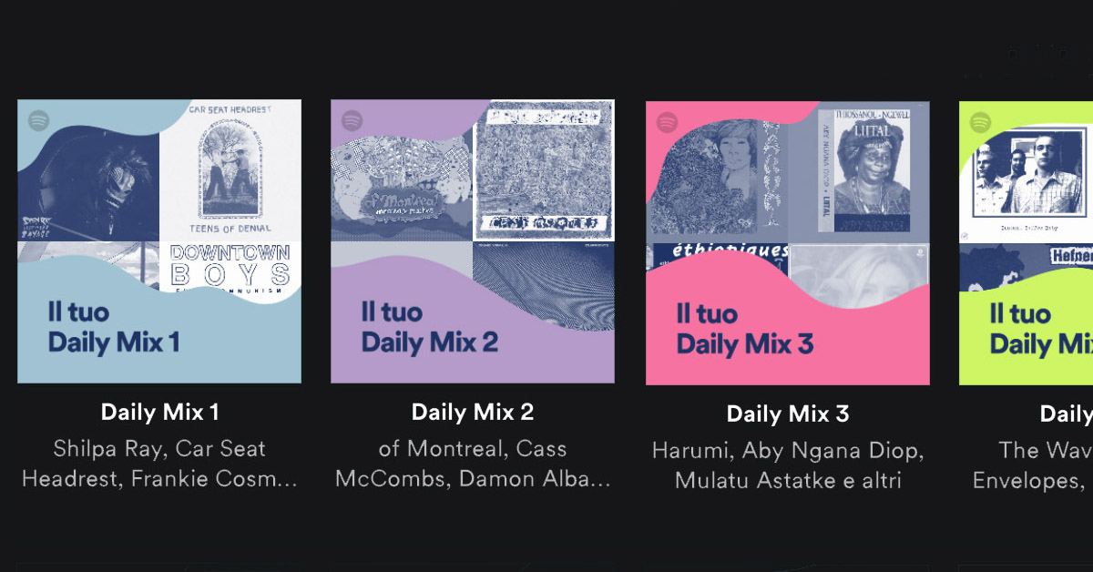 Dopo il Discover Weekly, Spotify lancia il Daily Mix