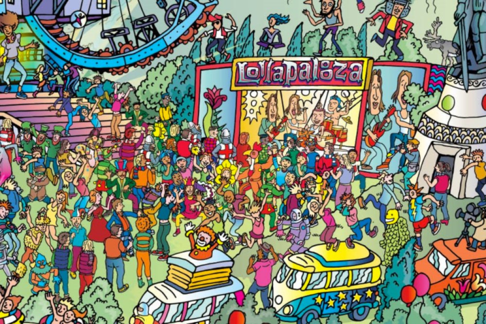 Trova il tuo artista preferito in questo disegno impossibile